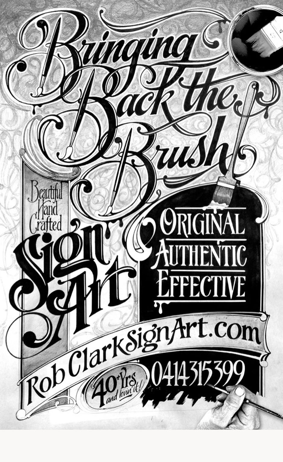 | Premium Traditional Hand Painted Sign Work outlasts Digital 3 to 1
